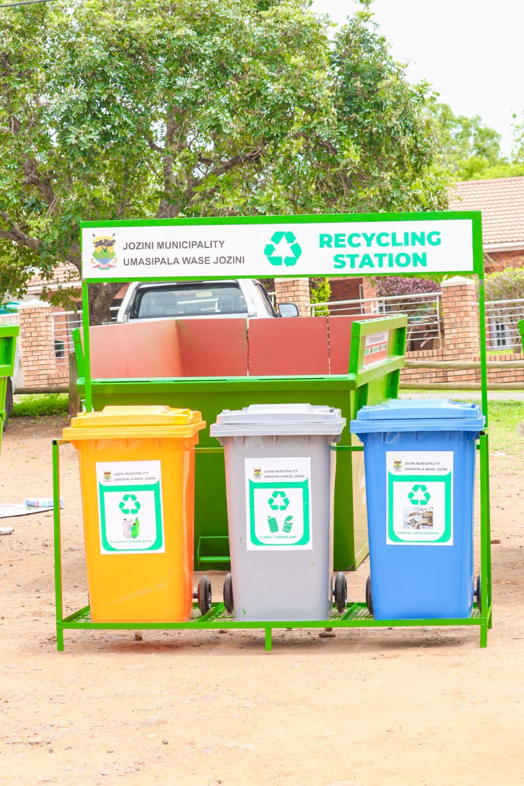 JOZINI LOCAL MUNICIPALITY ENHANCES WASTE MANAGEMENT EFFORTS WITH ACQUISITION OF 13 CAGES. JOZINI ...