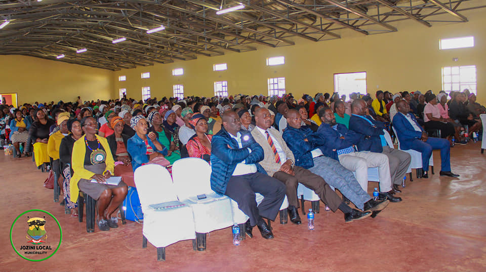 Honorable Mayor MfanaNaye Mathe appointing the women’s committee in ...
